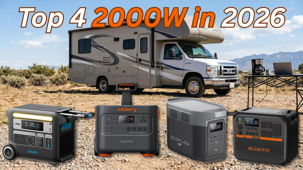 4 Best 2000W Portable Power Stations in 2026 (Tested)